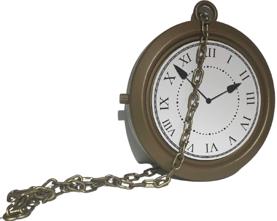 HIP HOP JUMBO CLOCK NECKLACE Rapper Flavor Giant Watch Chain Alice ...