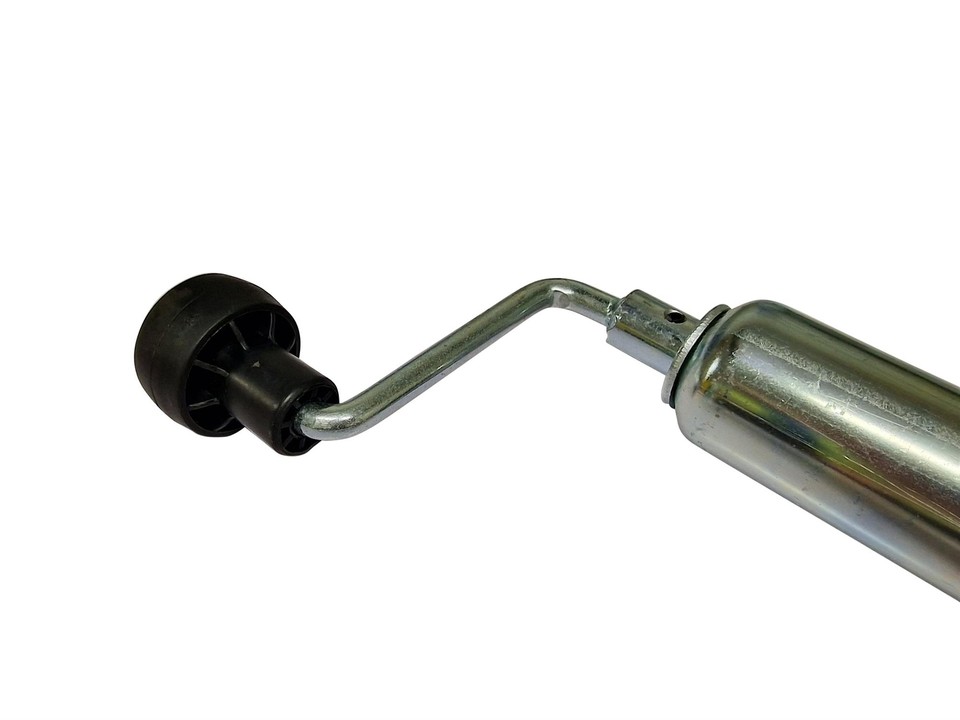 Heavy Duty Caravan Jockey Wheel & Clamp 48MM (Trailer Metal Rim Wind Up ...