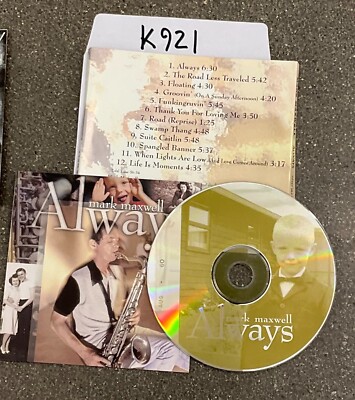 Always by Mark Maxwell CD No Case No Tracking #K921 | eBay