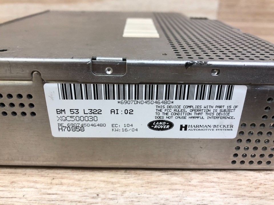 RANGE ROVER OEM HSE BM53 NAVIGATION HARMAN BECKER RADIO TUNER 03-05 | eBay