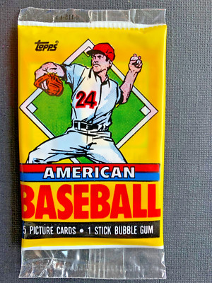 1989 Topps UK Mini American Baseball, Unopened Pack w/ Gum | eBay