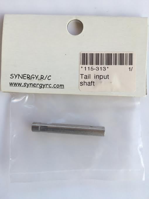 115-313 Synergy N9 RC Helicopter Tail Input Shaft New In Package 115313 ...
