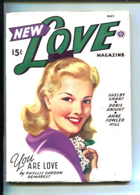PULP: NEW LOVE-AUG 1946-ROMANTIC PULP FICTION-PIN-UP GIRL COVER ...