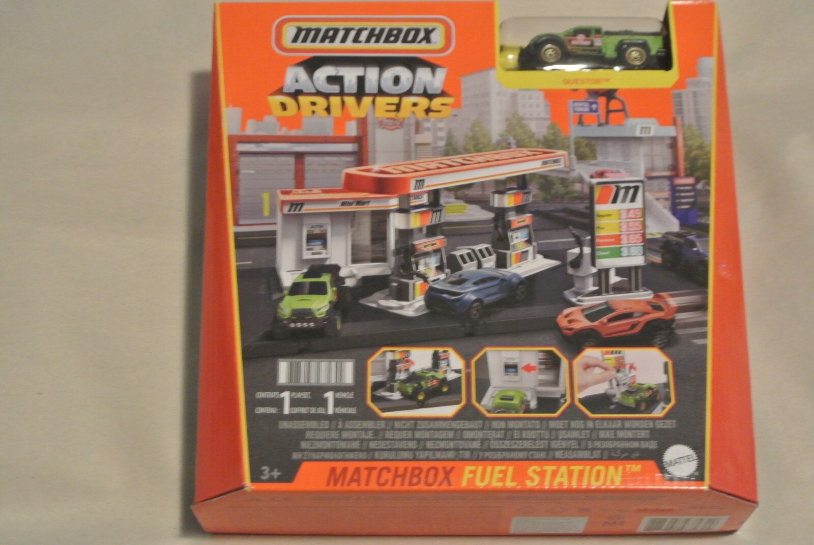 Matchbox Action Drivers Fuel Station Playset with 1 Vehicle Gas Pump | eBay