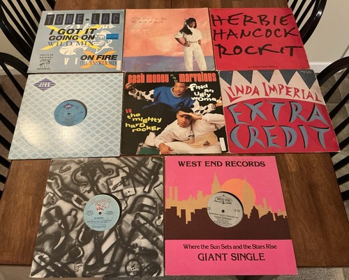 Vintage Lot Of 8 Funk Rap Hip-Hop Boogie LPs Vinyl HTFs? BUT READ #3 | eBay