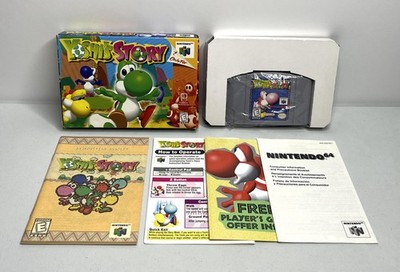 Nintendo 64 N64 Yoshi’s Story 100% Complete in Box CIB *Authentic ...