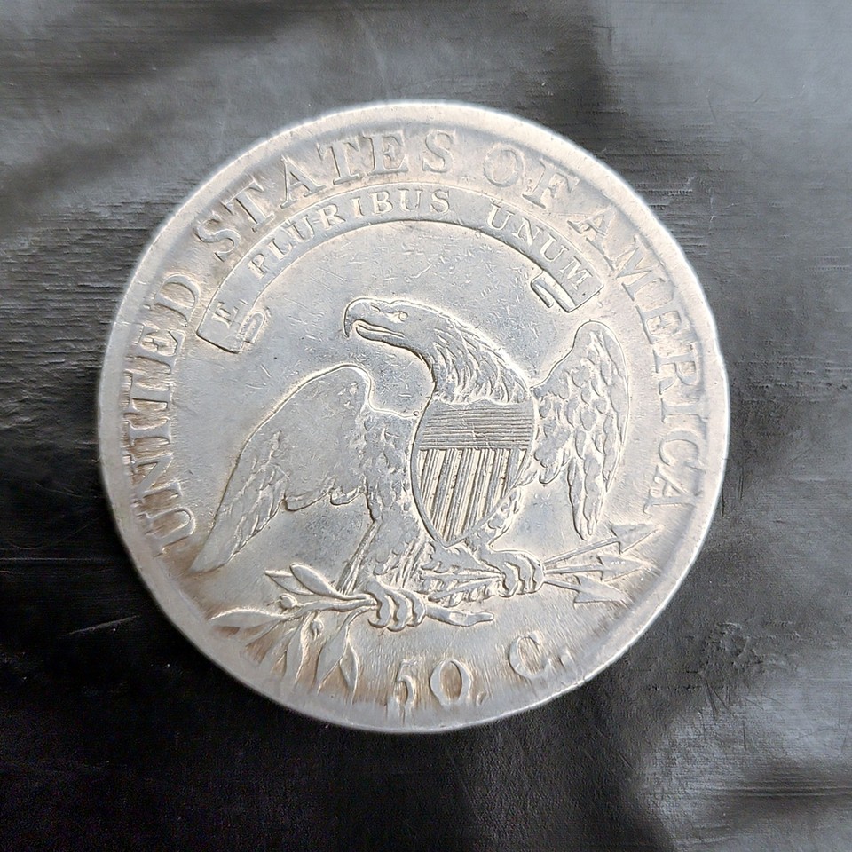 1808 Capped Bust Half Dollar O-106a Silver 50c Fine Details Early Type ...