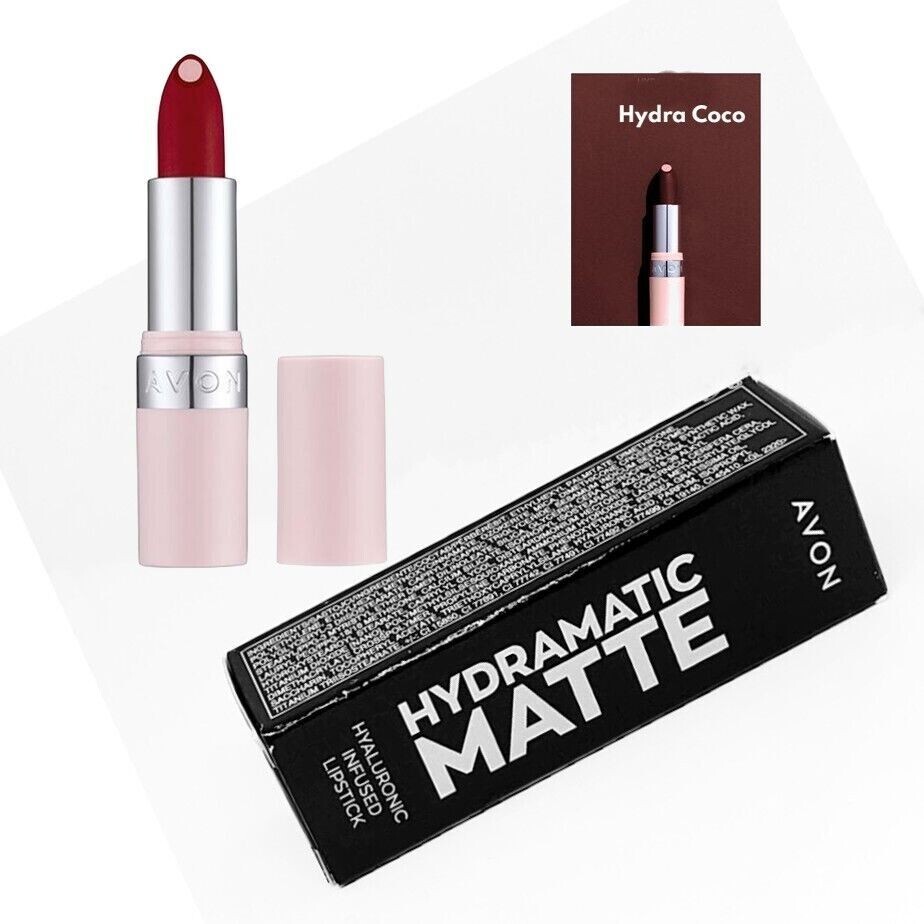 Avon Hydramatic Matte Lipstick Hyaluronic Infused Lipstick *Hydra Coco* Sale | eBay UK