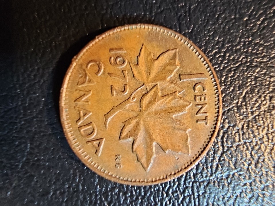 Extremely RARE 1972 Canada ERROR Penny | eBay