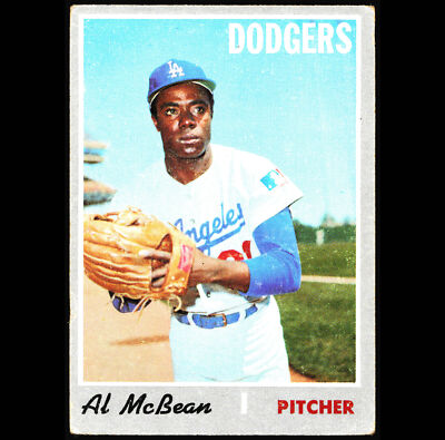 1970 Topps #641 Al McBean Los Angeles Dodgers Baseball Card | eBay