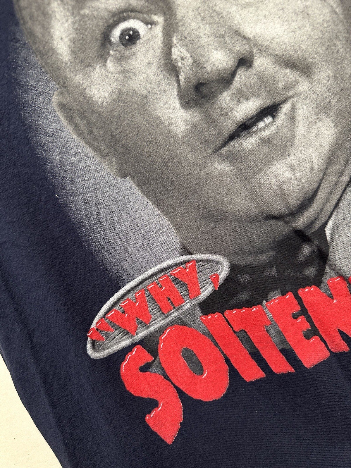 Vintage 1999 Curly Three Stooges TV Promo T-Shirt Why Soitenly Medium ...