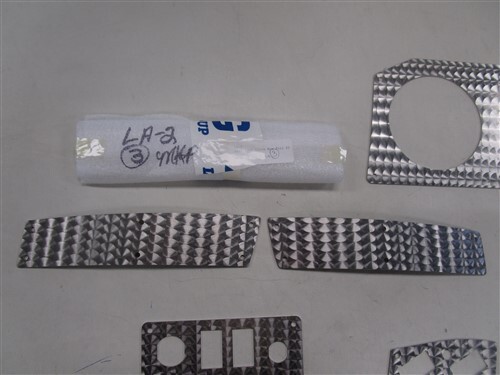 LARSON BOAT FOIL STAINLESS STEEL KIT (6 PIECES) GAUGE PANEL 2262-1302 ...