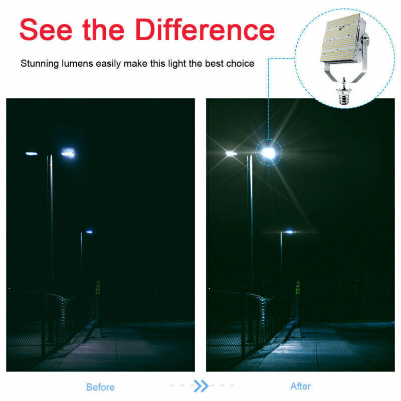 480V 240W LED Retrofit Kits Street Shoebox Lights Fixture 5700K E39 ...