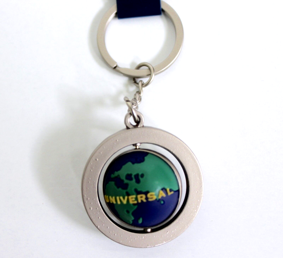 Universal Studios Spinning Multicolor Globe Keychain PVC | eBay