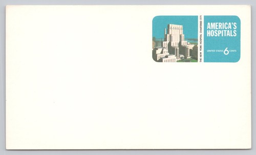 Vintage America's Hospitals Postcard New York Hospital 6 Cents | eBay
