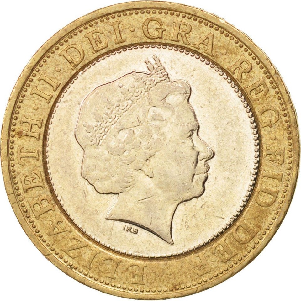 United Kingdom | 2 Pounds Coin | Elizabeth II | Km:994 | 1998 - 2015 | eBay
