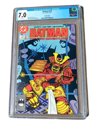 BATMAN #413 (CGC 7.0) 2nd Printing - Masahiko Tahara DC Comics 1987 ...