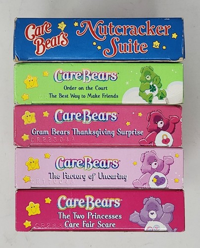 Care Bears VHS Tapes Lot of 5 Vintage /Nutcraker Suite / Nelvana VHS | eBay