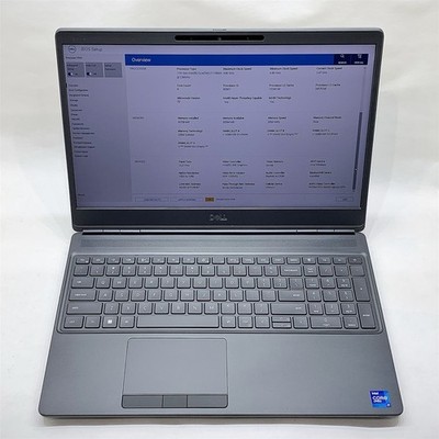 Dell Precision 7560 Laptop Intel i7 11800H 2.3GHZ 15.6" FHD 32GB NO HDD ...