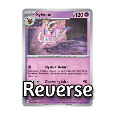 REVERSE Holo Sylveon - 022/064 SV: Shrouded Fable | eBay