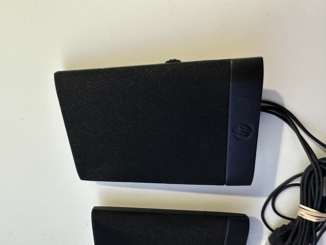 HP H-204b USB Powered Thin Flat Speakers 636917-001 for sale online | eBay