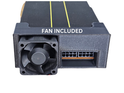 AMD GPU Cooling Fan Shroud Mi50 RADEON INSTINCT Accelerator Card EXTRA ...