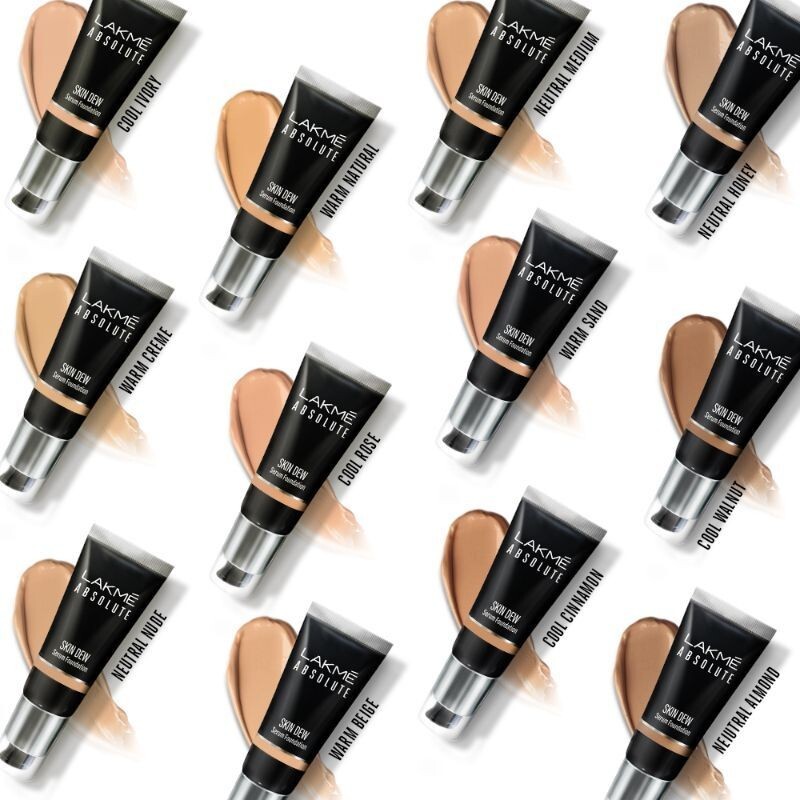 Lakme Absolute Skin Dew Serum Foundation - Neutral Medium | eBay