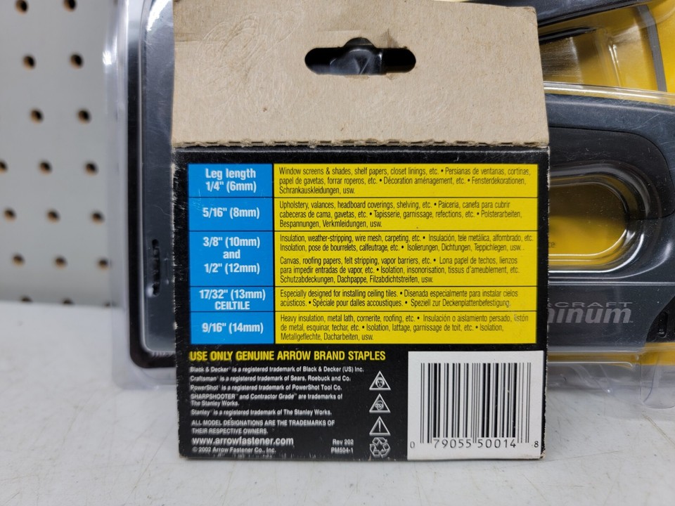 Stanley TR250 Heavy Duty Staple Gun/Brad Nailer | eBay