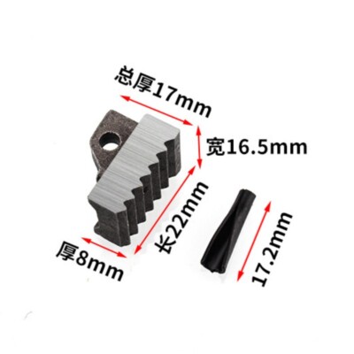 Pipe Wrench Heel Jaw with Pin Assembly 8" Wrench Replacement Carbon ...