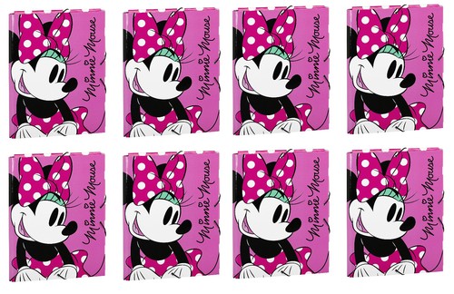 *EIGHT PACK* Disney Minnie Mouse Document Folder with Elastic Closure ...