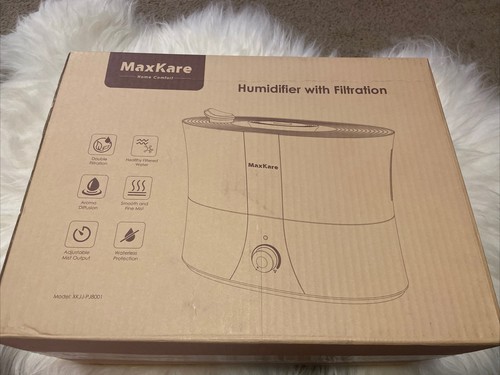 MaxKare Humidifier with Filtration, Black - Model XKJJ-PJ8001 | eBay