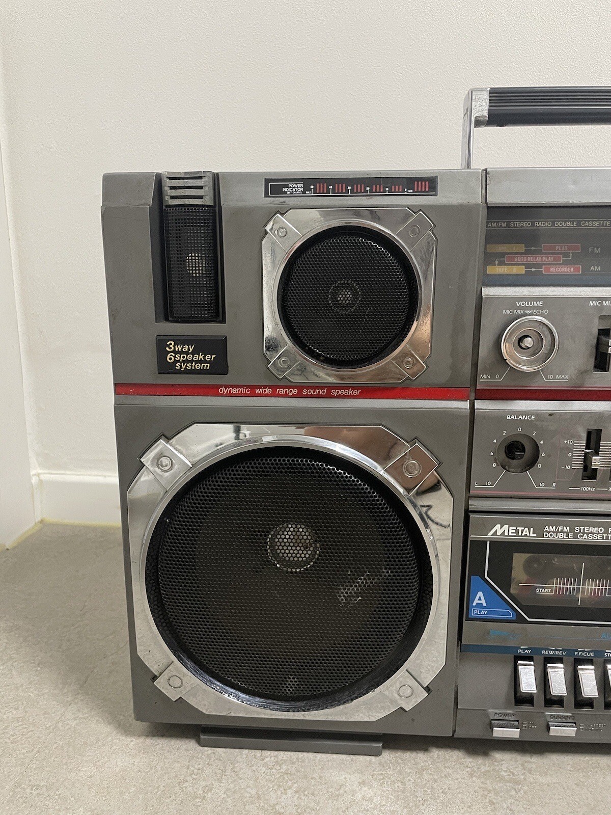 Vintage boomboxSuper jumbo 747 BOOMBOX GHETTOBLASTER 430 | eBay