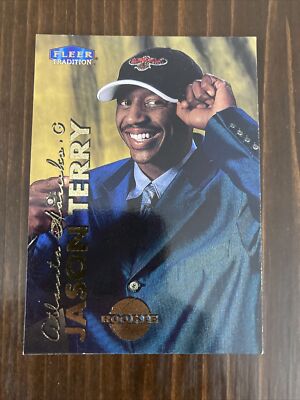 1999-2000 99-00 Fleer Tradition Jason Terry Rookie Card RC Atlanta ...
