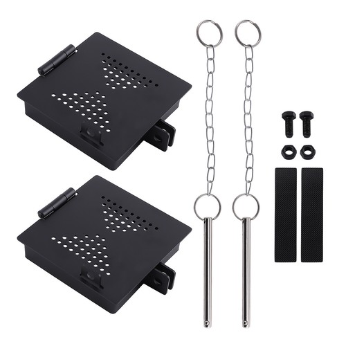 4'' x 4'' Square RV Bumper End Caps Set for RV Camper Trailer Powder ...