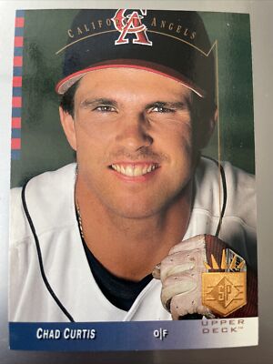 1993 SP Baseball Card #19 Chad Curtis | eBay