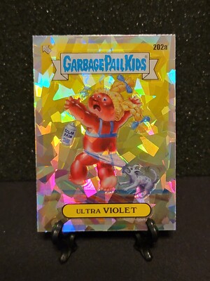 Garbage Pail Kids 202a Ultra Violet Atomic Refractor Chrome Series 5 ...