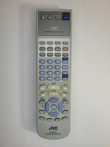 JVC DVD VCR TV Remote Control Replacement 076D0FB010 OEM Tested | eBay
