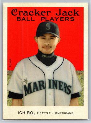 2004 Topps Cracker Jack #51 Ichiro Suzuki SP Mariners HOF | eBay