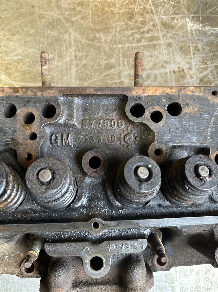 OEM GM 2 394 Engine Cylinder Heads 1961-64 Oldsmobile 88/98/Starfire ...