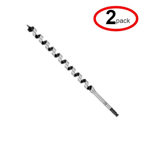 Irwin 1773958 1-3/4" x 17" WeldTec Ship Auger Bit - (2Pack) | eBay