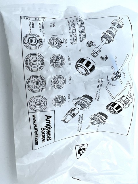 Amphenol RJFTV6G Connector Plug Jam Nut Rj45 BRAND for sale online | eBay