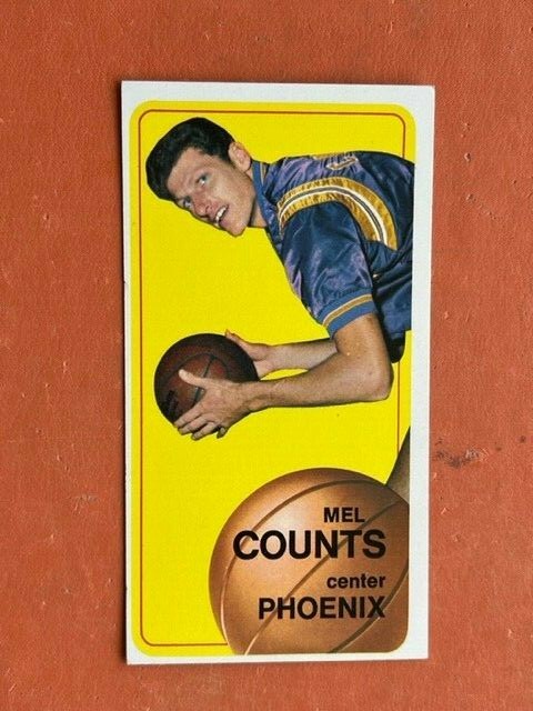 1970/71 Topps #103 Mel Counts Suns VG SHIPS FREE IN NEW TOP LOADER | eBay