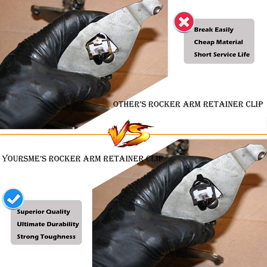 Rocker Arm Retainer Clip Head W302193 for 2003-2010 Ford 6.0L ...