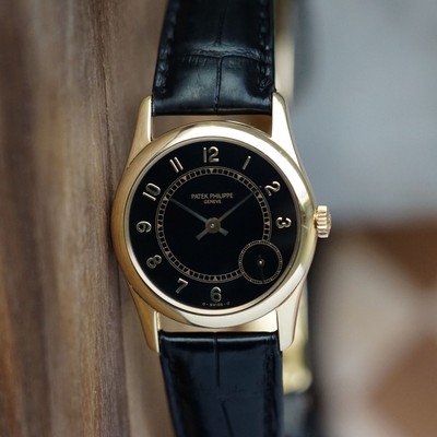 Patek Philippe 5000J Calatrava 18k Yellow Gold Automatic w/ Deployment ...