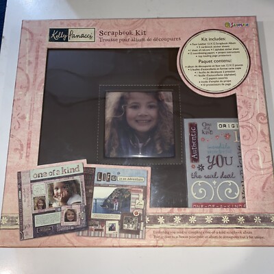 New Sealed Sandy Lion 12' x 12" Complete Scrapbook Album Kit Kelly ...