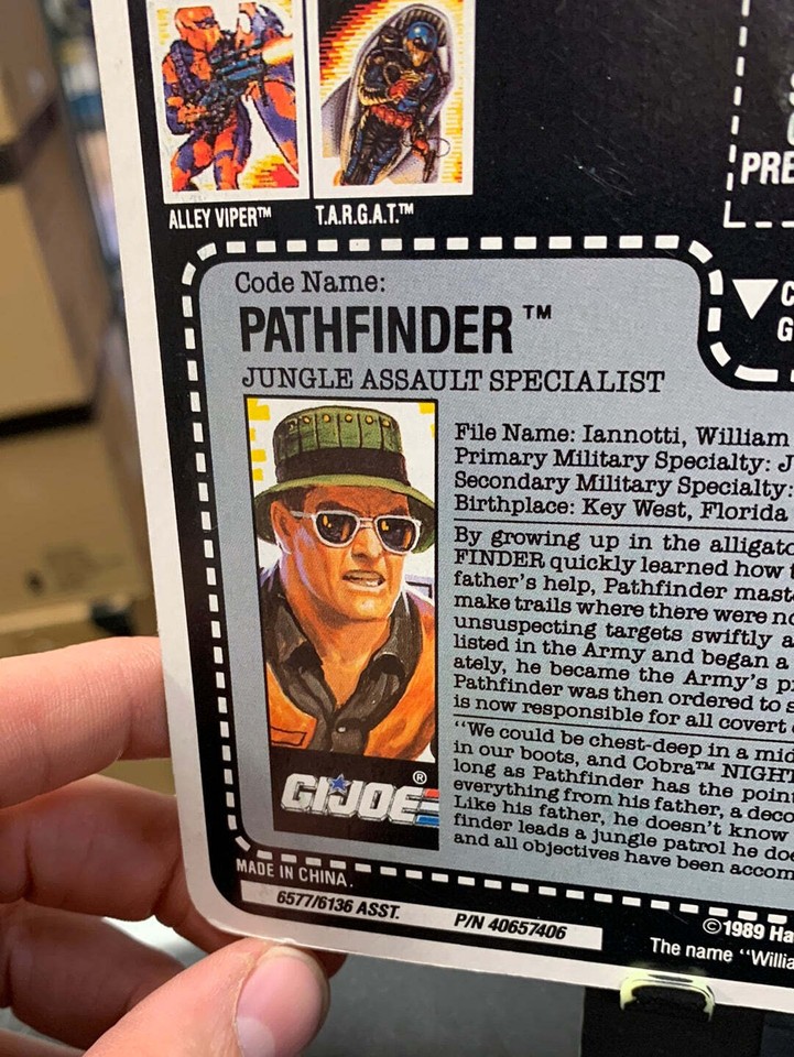 Pathfinder with Ring Promo (Vintage GI Joe, Hasbro) Sealed | eBay