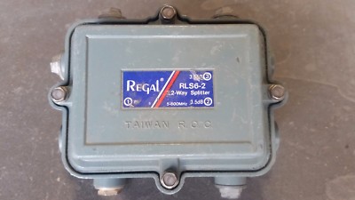 Regal RLS6-2 2-Way Splitter | eBay
