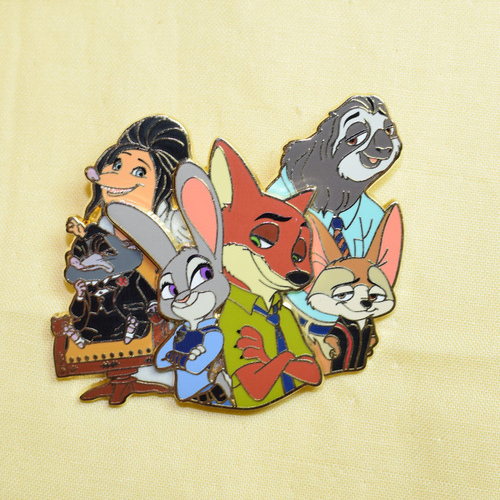 Disney Pin 128573 WDI - Character Cluster - Zootopia | eBay