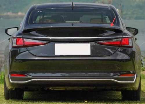 Rear Trunk Glossy Black Spoiler Wing Lip For Lexus ES 250 300h 350 2019 ...