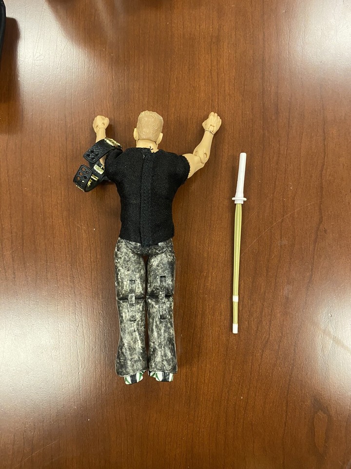Wwe elite Custom Figure Ecw Original The Sandman Wcw Hardcore Hak Tna ...